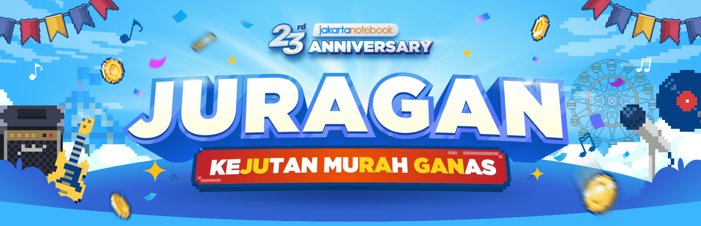 Promo Ulang Tahun JakartaNotebook ke-23