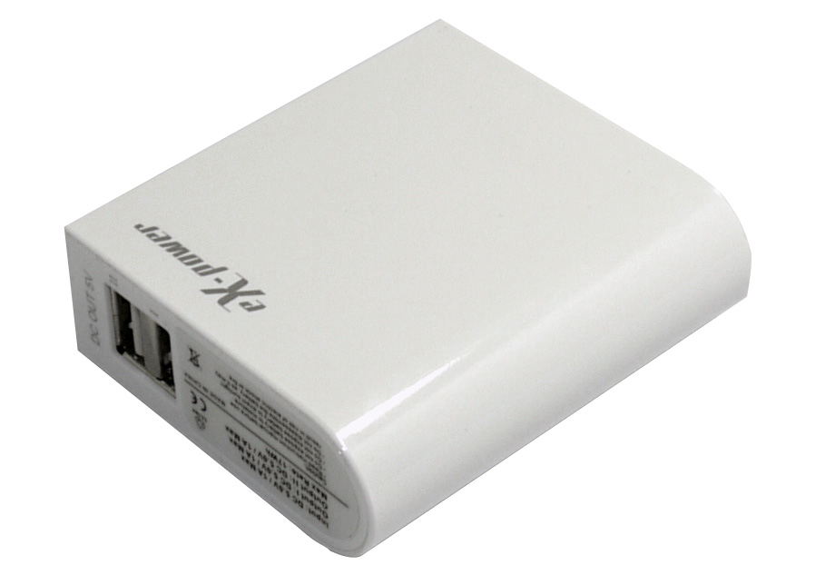 Taff Power Bank 4600mAh Model EL530 Standard Capacity - White