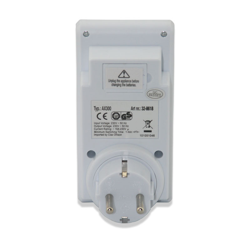 Taffware Digital Timer Switch - AX300 - White - JakartaNotebook.com Taffware Digital Timer Switch - AX300 - White - JakartaNotebook.com