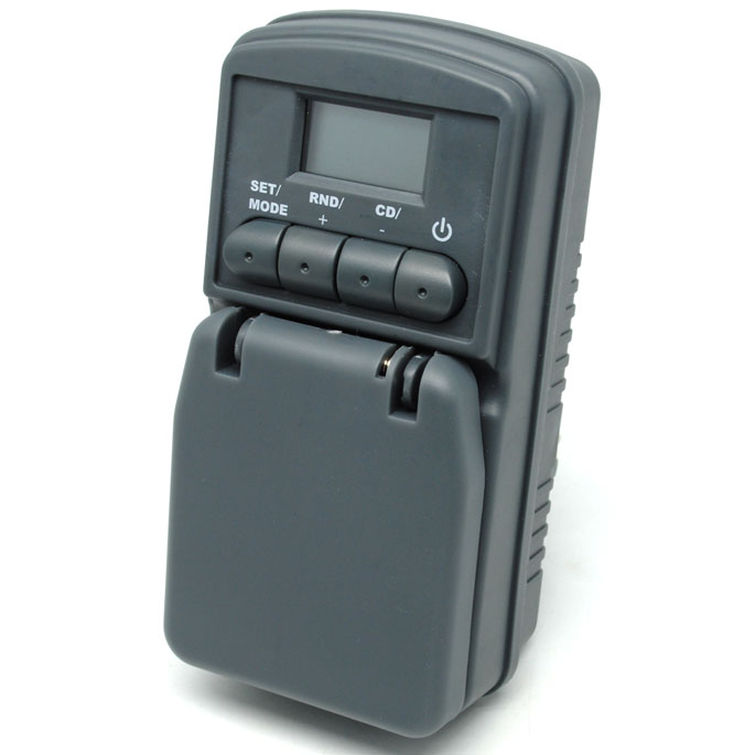 Taffware Digital Timer Switch with IP44 Waterproof - WT001 - Gray ... Taffware Digital Timer Switch with IP44 Waterproof - WT001 - Gray ...
