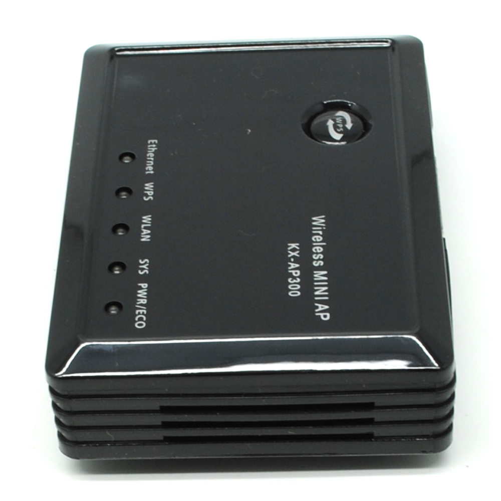 KexTech Wireless Mini Access Point 300Mbps - KX-AP300 - Black ...