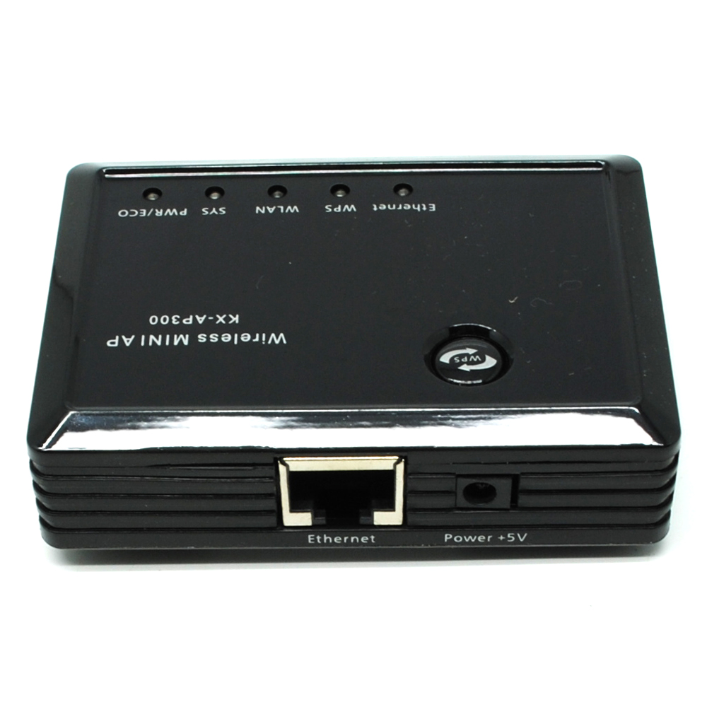 KexTech Wireless Mini Access Point 300Mbps - KX-AP300 - Black ...