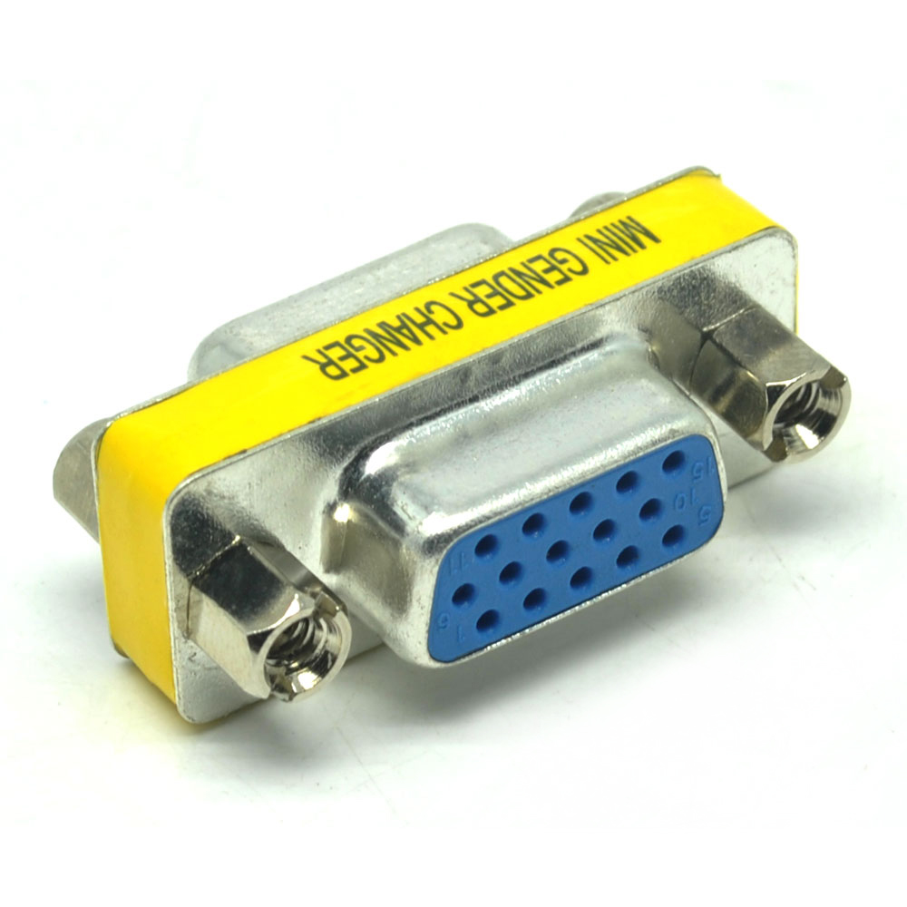 Adapter VGA 15 Pin Female Ke Female - JakartaNotebook.com