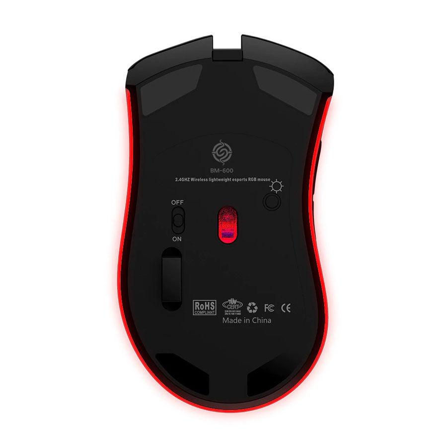 Jual K-SNAKE Mouse Gaming Wireless RGB Honeycomb 3 DPI Gear 2.4GHz ...
