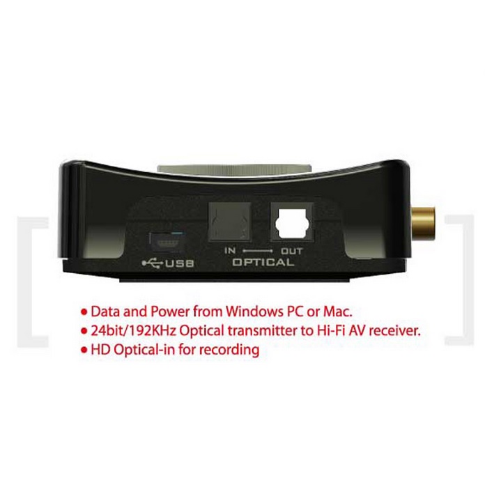 Aim Ultimate USB HD Audio Digital Box 7.1 24-bit / 192kHz - AS372 ...