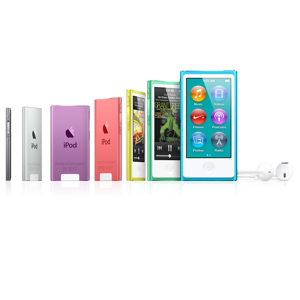 Apple iPod Nano (A1446) - 16GB - Silver - JakartaNotebook.com