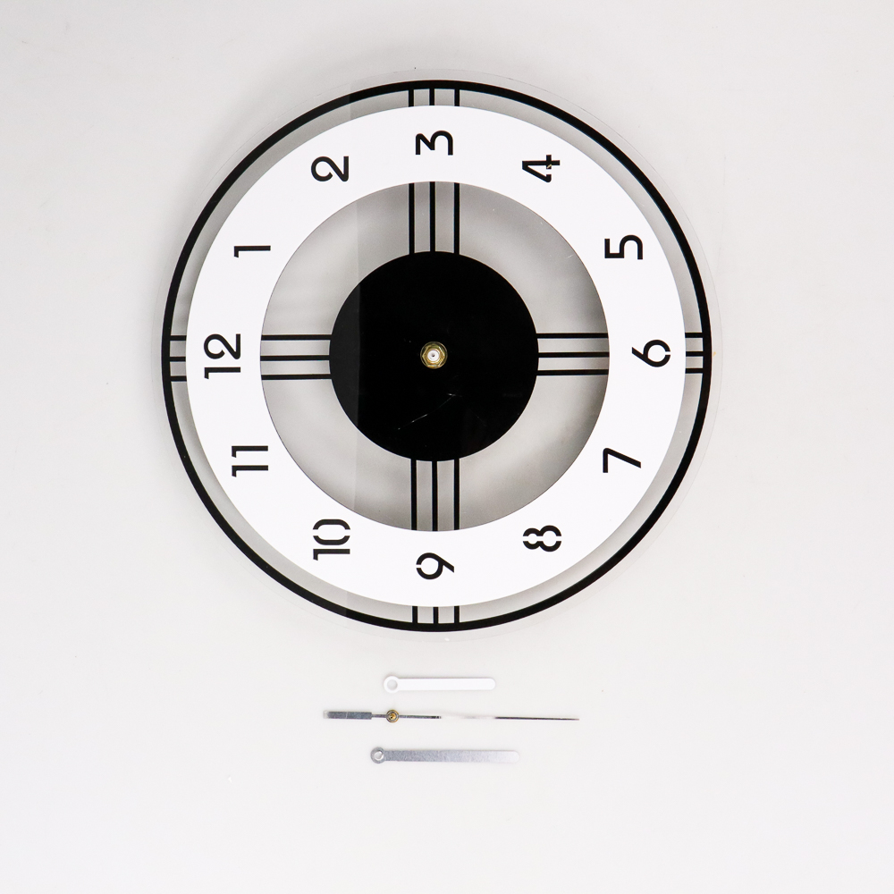 VOSARREA Jam Dinding Quartz Creative Design Simple Modern 30CM - E163 ...
