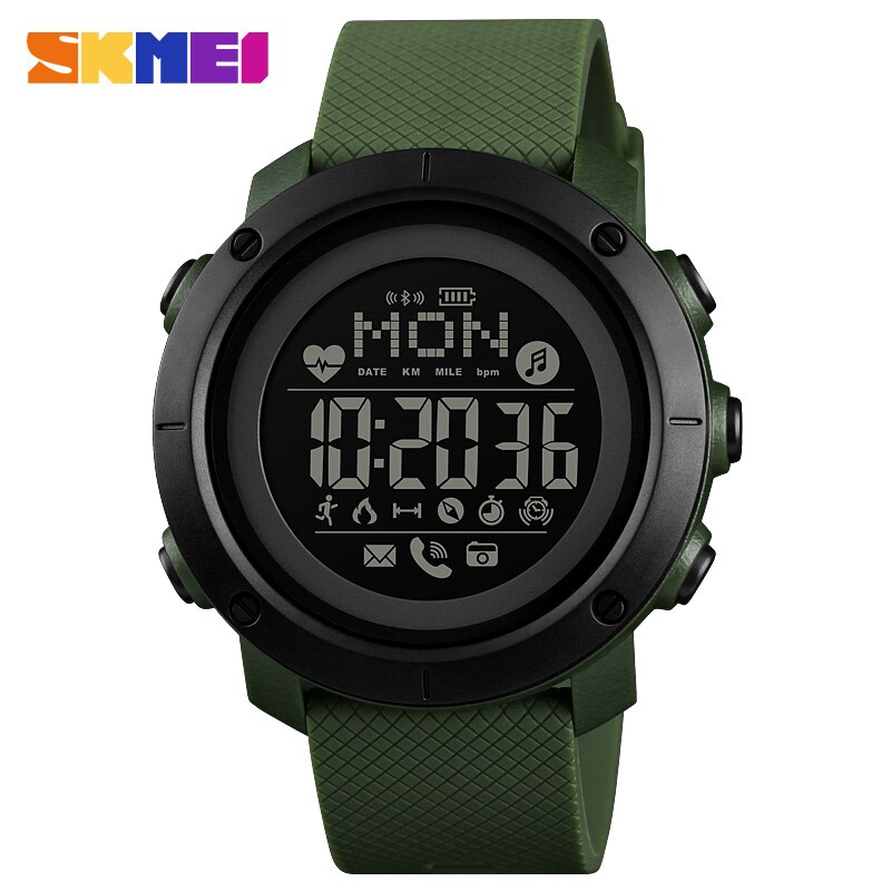 SKMEI Jam Tangan Smartwatch Pria Bluetooth Pedometer Compass Heartrate ... SKMEI Jam Tangan Smartwatch Pria Bluetooth Pedometer Compass Heartrate ...