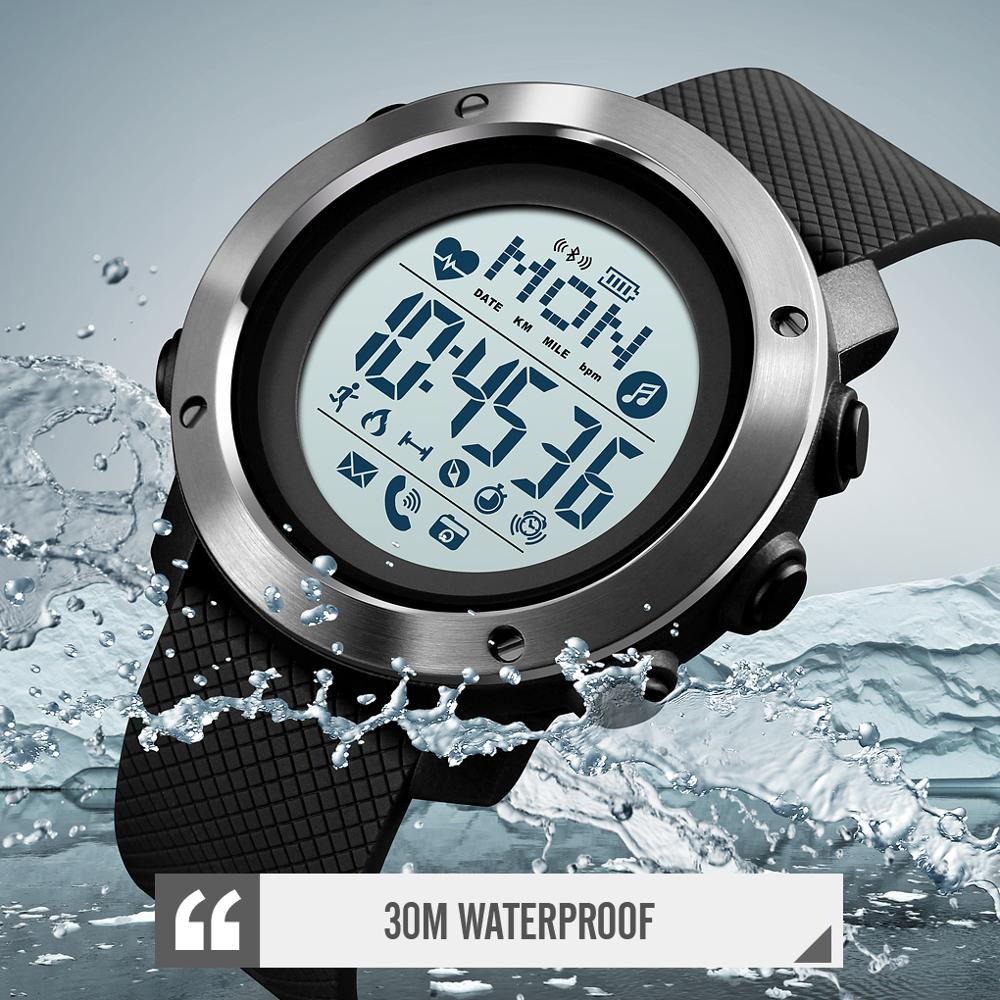 SKMEI Jam Tangan Smartwatch Pria Bluetooth Pedometer Compass Heartrate ... SKMEI Jam Tangan Smartwatch Pria Bluetooth Pedometer Compass Heartrate ...