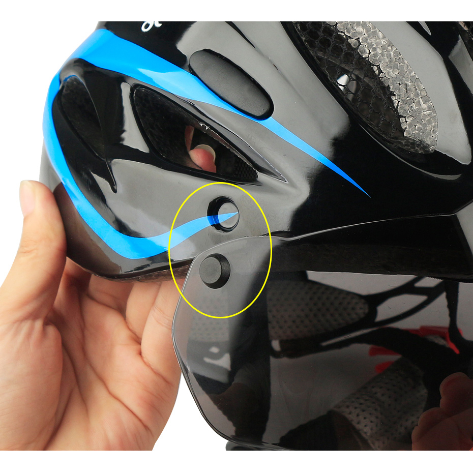CoolChange Helm Sepeda EPS Windproof Visor Lens - 19020 - Black ...