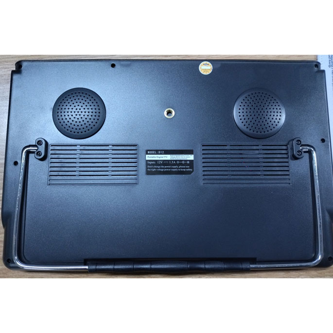 Taffware Portable TV Monitor 12 Inch DVB-T2 - D12 - Black ...
