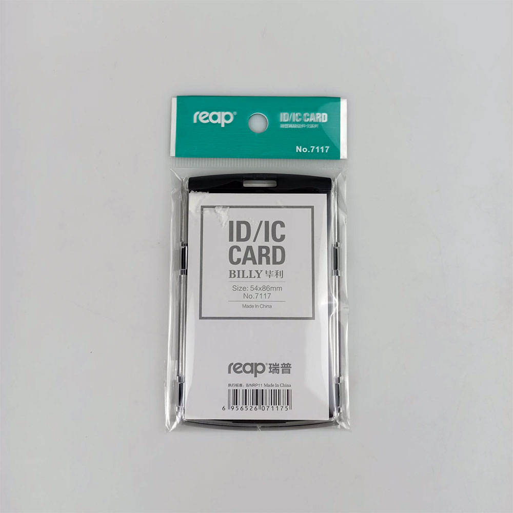REAP Name Tag ID Acrylic Model Vertical - 7117 - Black ...