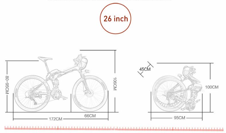 Jual Lankeleisi Sepeda Elektrik MTB Lipat Smart Moped Elite Version 48V ...